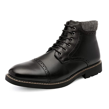 Men’s Dress Boots | Leather & Brown Dress Boot-Bruno Marc